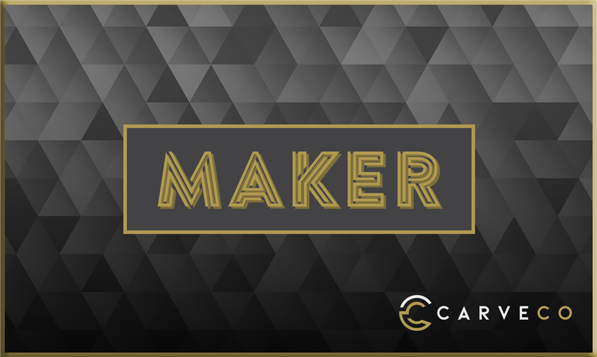 How to create a project using Carveco Maker