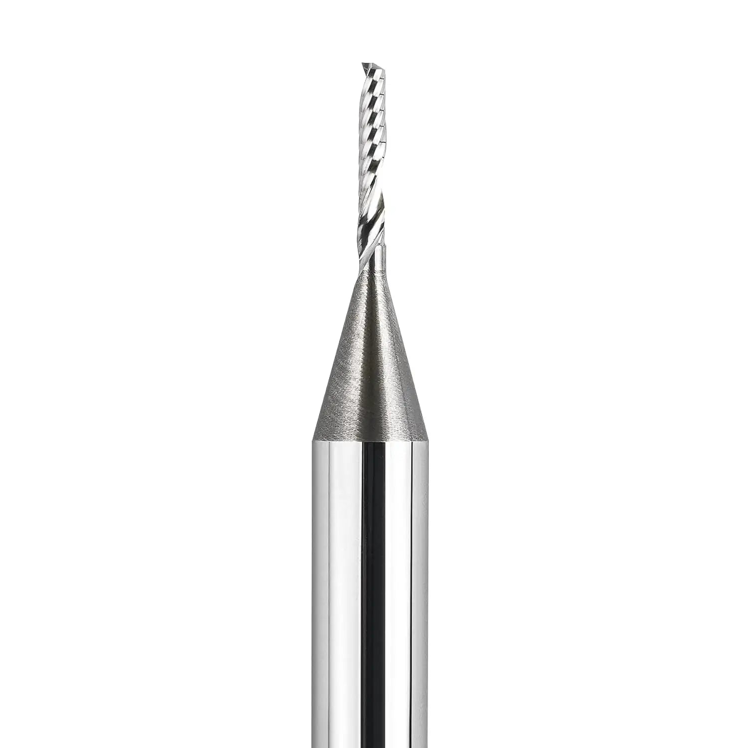 SpeTool 1/16 Dia CNC Carbide Spiral O Flute 1/4 Shank UpCut Router Bit SpeTool 1/16 Dia CNC Carbide Spiral O Flute 1/4 Shank UpCut Router Bit