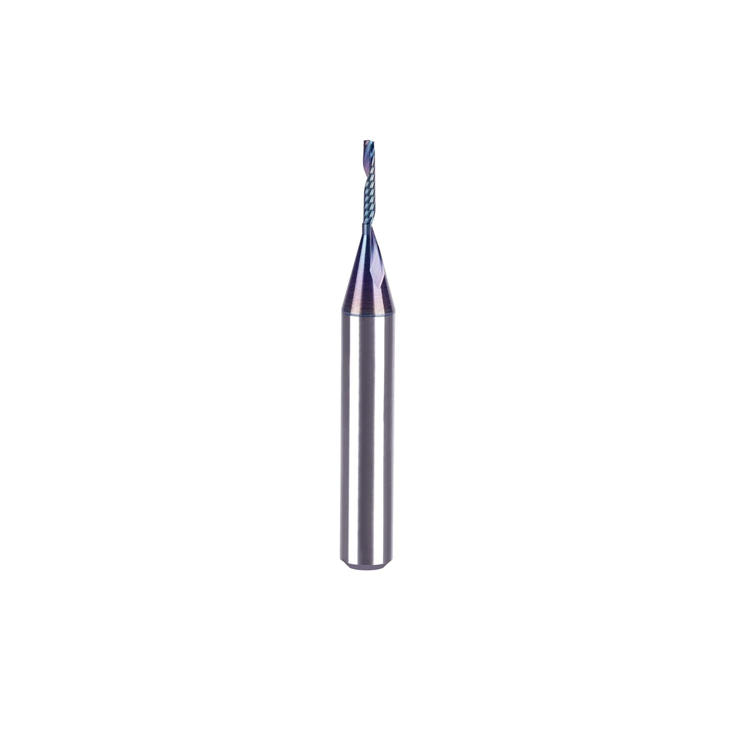 SpeTool 1/16 Dia SPE-X Coated Spiral O Flute 1/4 Shank UpCut Router Bit