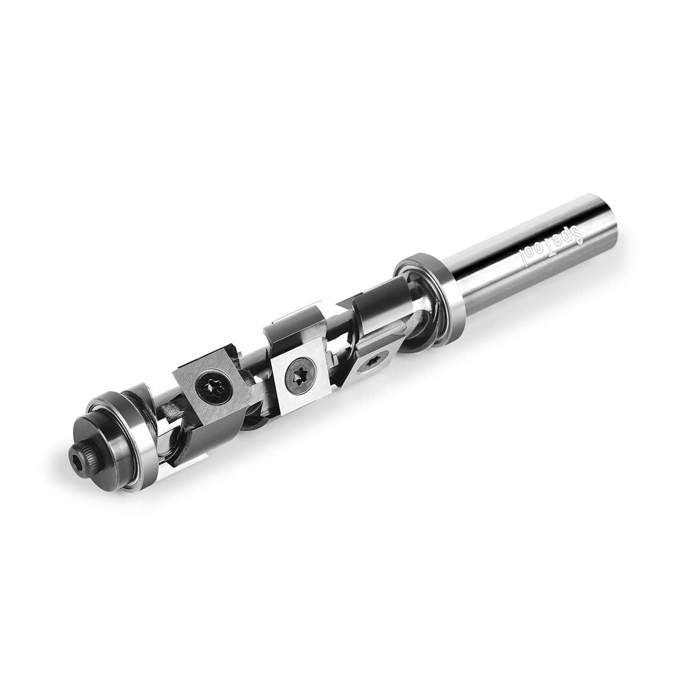 SpeTool Ranger Carbide Insert Flush Trim Bit | Double Bearings, 3/4" Dia