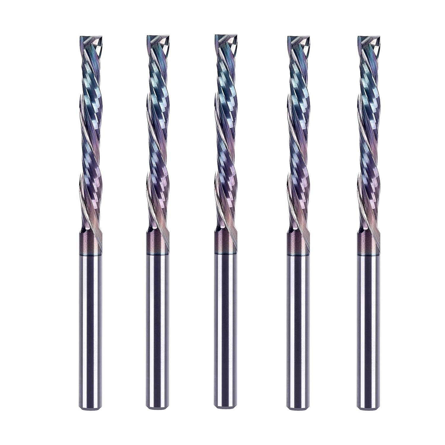 SpeTool SPE-X 1/8 Inch Carbide Compression Router Bits 2" Long CNC End Mill