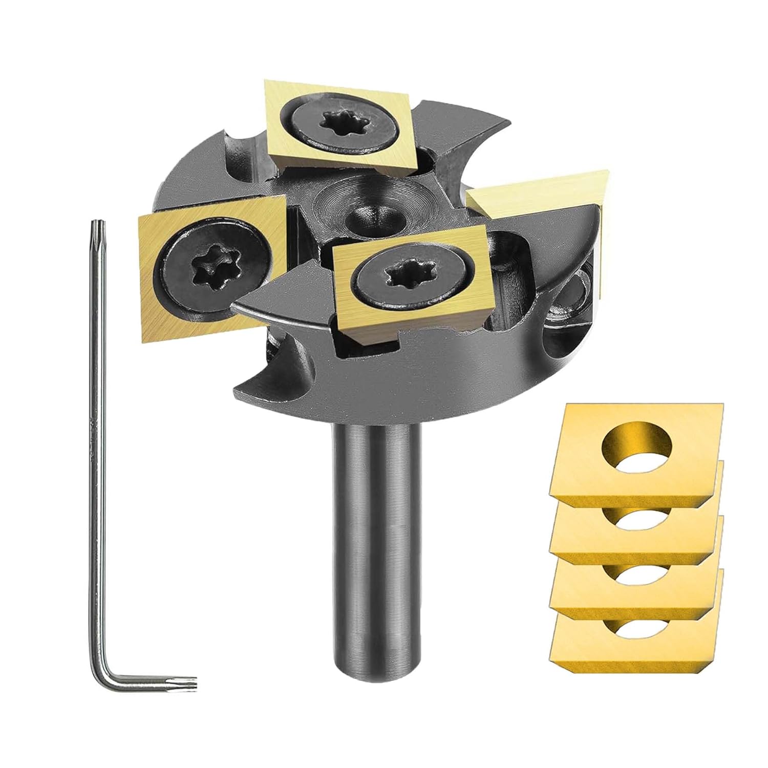 SpeTool 1-1/4" Slab Flattening Router Bit with 1/4" Shank